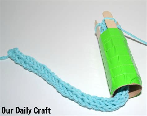 Diy French Knitter Iron Craft Challenge Our Daily Craft