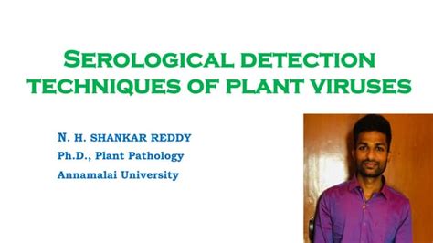 Serological Detection Techniques Of Plant Viruses Pdf