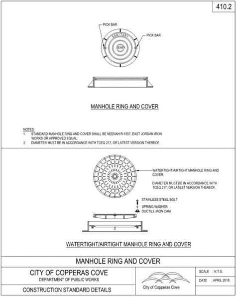 Standard Manhole Dimensions How Do You Measure The Size Of A Manhole