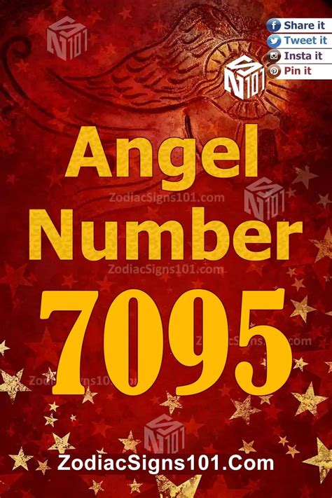 7095 Angel Number Spiritual Meaning And Significance - ZodiacSigns101