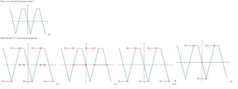 solved trace or copy the graph of the given function