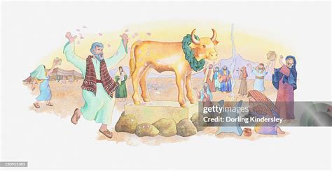 Kicking The Head Of The Golden Calf Moses