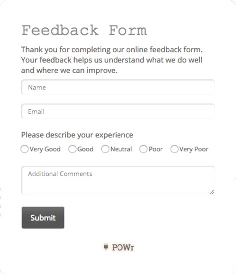 Feedback Form App For Facebook Site In Just A Few Easy Steps