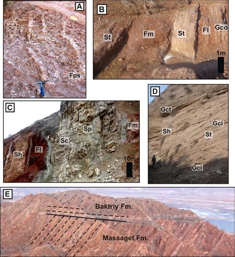 5 Photographs Of Described Lithofacies Facies Associations And Strata Download Scientific