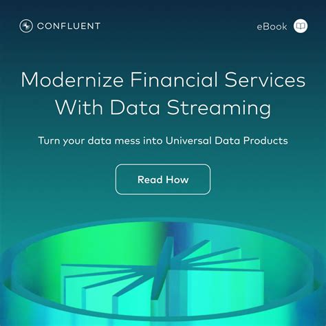 confluent on linkedin modernize financial services with data streaming