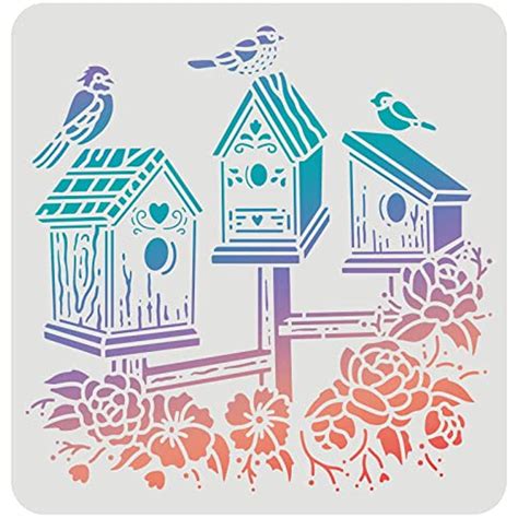 Stencil Patterns Birds