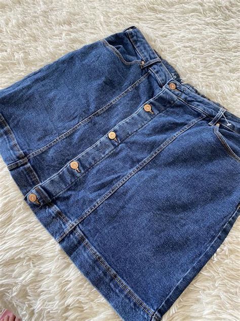 Джинсова спідниця — ціна 350 грн у каталозі Міні спідниці Купити жіночі речі за доступною ціною