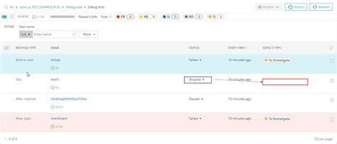 Unable To Investigate Skipped Tests Issue Reportportal Reportportal GitHub