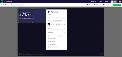 How To Create A Tv Dashboard For Pipedrive Geckoboard Blog