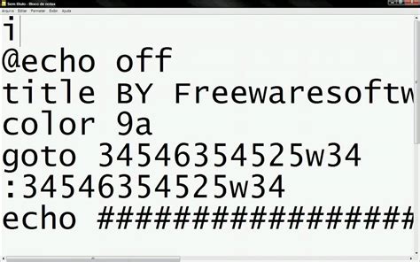 Notepad Tips And Tricks How To Make Funny Bat Batch File Youtube