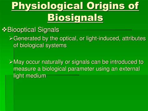 ppt biosignal processing powerpoint presentation free download id