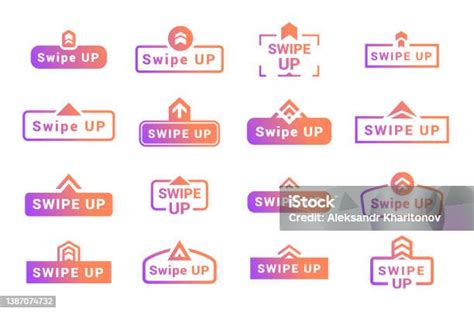 소셜 네트워크 미디어 응용 프로그램을 위한 인터넷 로고타입 디자인 벡터 플랫 버튼 설정 가리키기에 대한 스톡 벡터 아트 및 기타 이미지 가리키기 가상현실 고객 참여