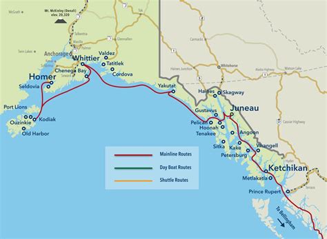 Travel To Alaska By Boat On Awesome Places