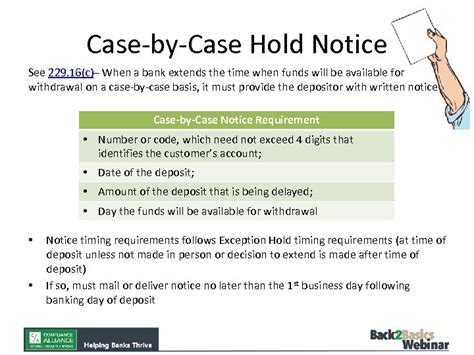 Reg Cc Funds Availability Chart Ben T Schmidt