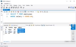 SQL Less Than Operator