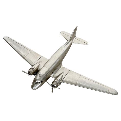 Douglas Dc 3 Aircraft Model Big Size Richly Detailed Streamlined