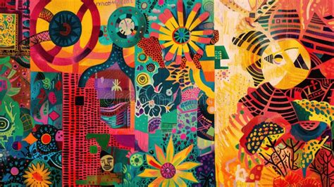 Explore Shapes Lines And Colors In Abstract Geometric Art With A
