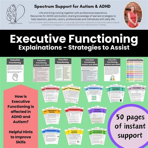 Executive Function Support For Adhd Autism Spectrum Adult Coping Tools