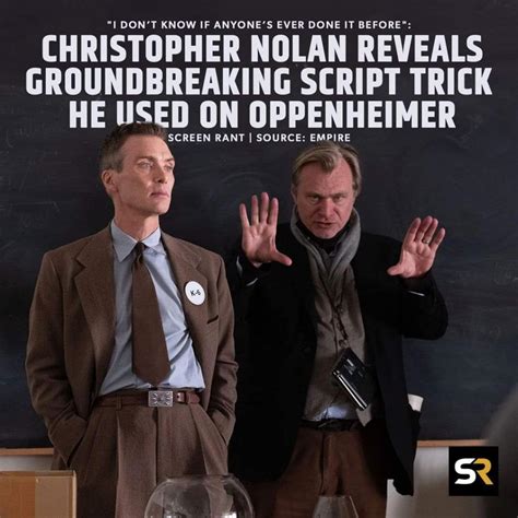 익스트림무비 [오펜하이머] 크리스토퍼 놀란이 처음해봤다는 도전