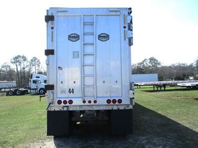 2018 Mac 48 Ft Walking Floor Trailer Tandem Axle Aluminum Live Floor