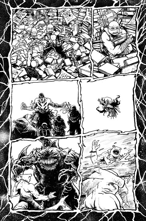 Gavin Smith Tmnt 143 Page 9 — Modern Mythology Comic Art