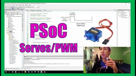 psoc tutorial how to control servos with pwm youtube