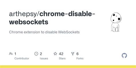 GitHub Arthepsy Chrome Disable Websockets Chrome Extension To Disable WebSockets