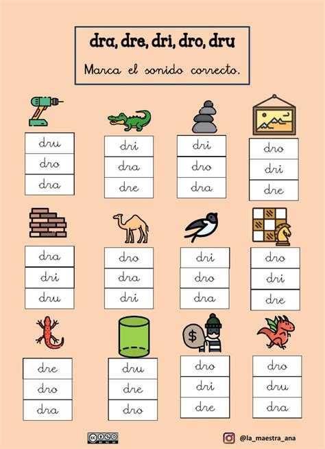 Atividade Dra Dre Dri Dro Dru Retoedu