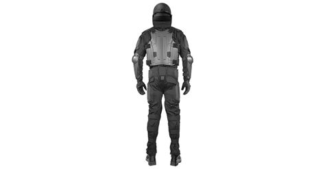Flexforce™ Full Body Protective Suit Inspection Detection