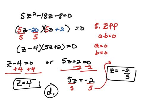 Selected Problems From The Review Packet Math Algebra Factoring