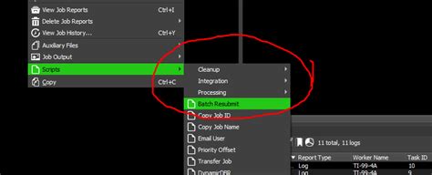 Foldering Right Click Custom Job Scripts Deadline Aws Thinkbox