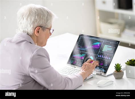 KPI Dashboard Data Analytics Stock Photo Alamy