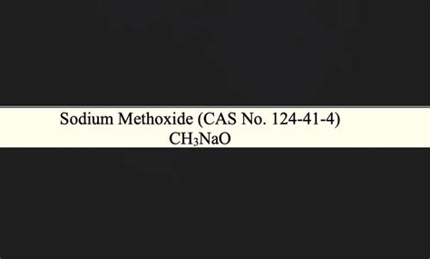 Sodium Methoxide 110kg At Best Price In Mumbai Id 2854170178697