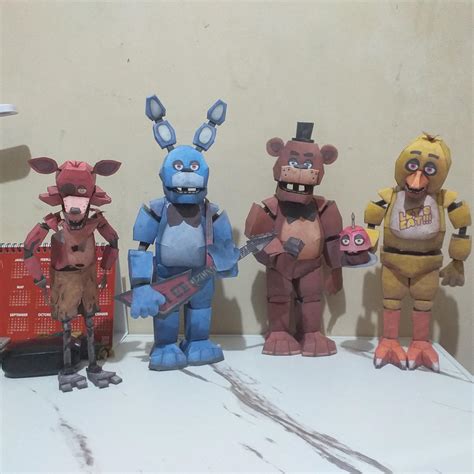 Five Nights At Freddys Movie Papercraft By Pogtat0lw On Deviantart