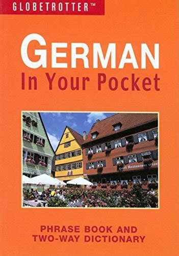 German In Your Pocket Globetrotter In Your Pocket By Friedel Vera Del