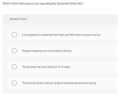 Solved Which of the following is true regarding the | Chegg.com