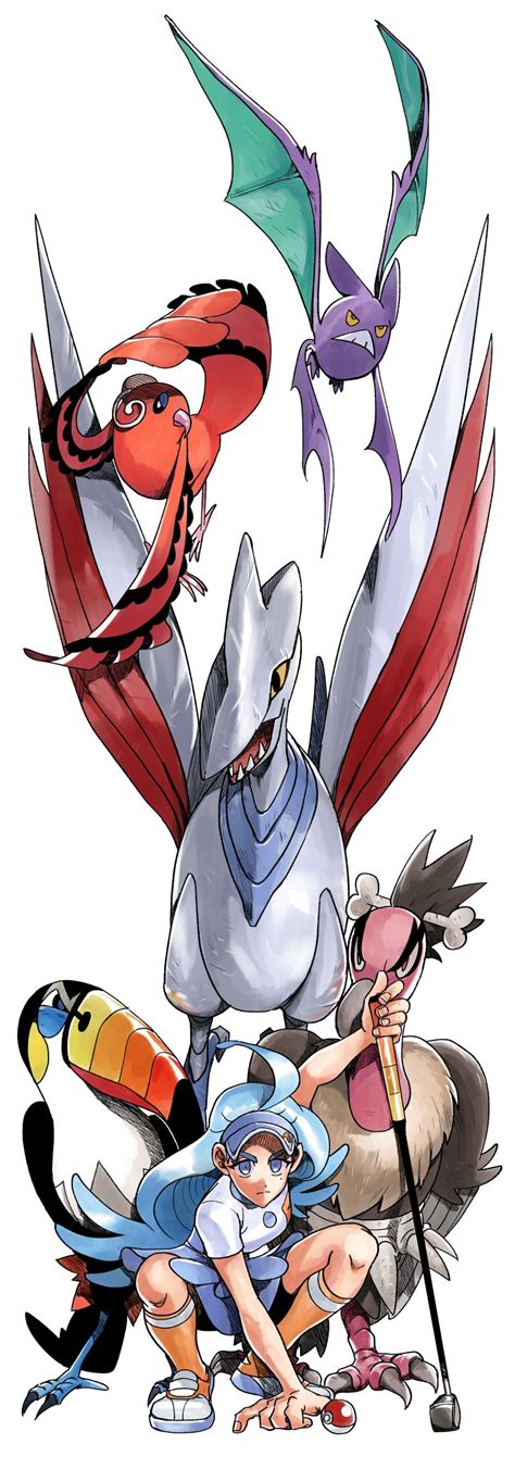 Crobat Oricorio Skarmory Toucannon Oricorio And 1 More Original And 1 More Drawn By
