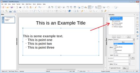Guide Libreoffice Impress Part 3 Animations And Slides Freezenetca