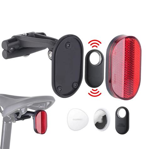 Wigento Für Airtag Smarttag Tracker Fahrrad Halter Mit Reflektor