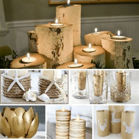 Diy Candle Holder Wedding