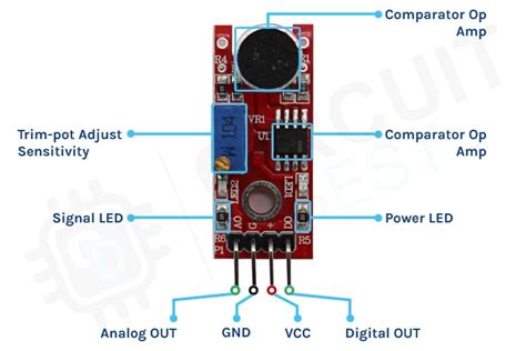 Sound Sensor Module With Arduino Tutorialclap Switch At Patrice
