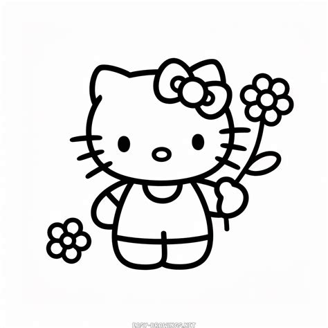 Hello Kitty Easy Drawings Easy Drawings