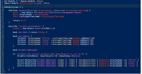 Testing Script Modules With Pester Scripting Blog Archived