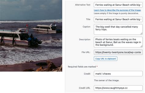 GitHub Marklchaves Gallery Image Captions Plugin To Create A Filter To Customise WordPress