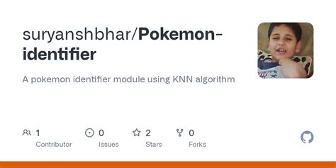 Github Suryanshbharpokemon Identifier A Pokemon Identifier Module Using Knn Algorithm