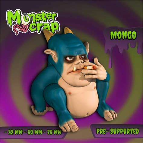 3d File Mongo・model To Download And 3d Print・cults