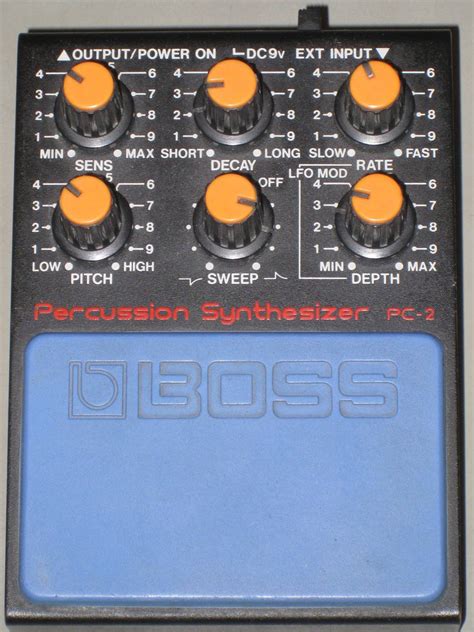 Infrequent Sound Sextex Technology Boss Pc 2 Analog Percussion