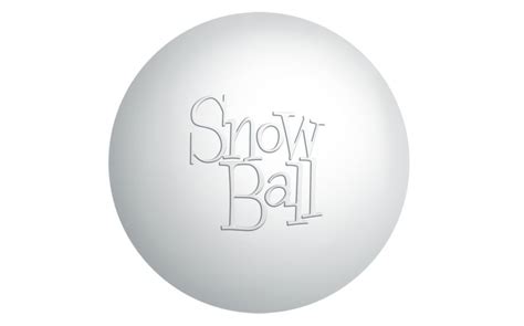Needoh Snowball Winter Squishy Needoh