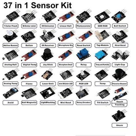 Sensor Package Compatible With Arduino Uno Easy I Learn