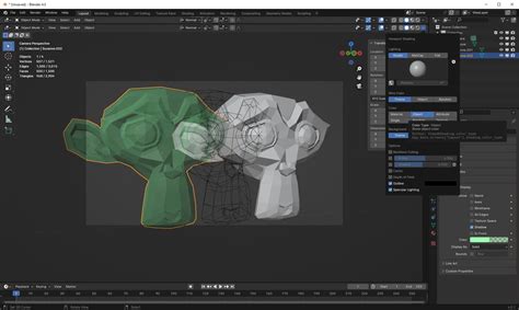 Mesh Make A Single Object Transparent In Viewport Shading Blender Stack Exchange
